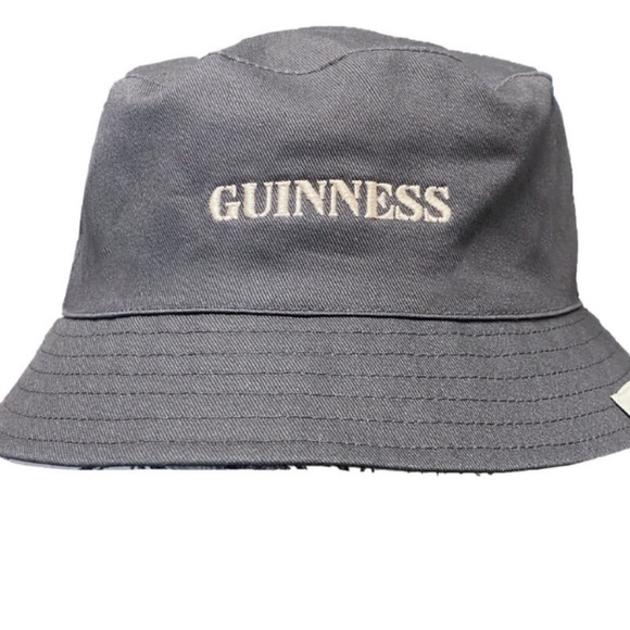 Guinness | Other | Guinness Hatgrey Cream Reversable Bucket Hat Toucans ...